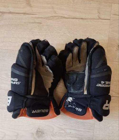 Краги хоккейные детские Bauer 11 дюймов 28 см