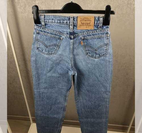 Джинсы бананы из хлопка Levis 505 vintage W 27reg