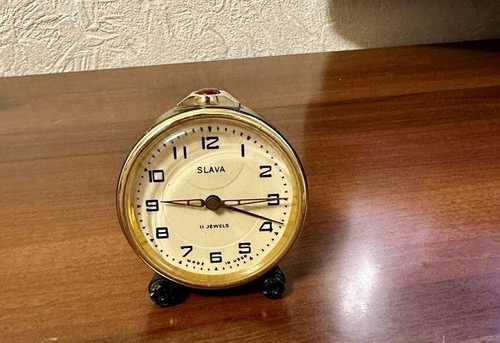 Часы будильник СССР