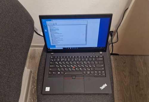 Ноутбук 14" Lenovo ThinkPad T14 Gen 1, 256 ГБ, Core i5-10210U, RAM 16 ГБ, Intel UHD Graphics
