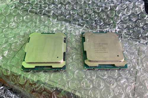 Процессор intel E5-2630v4 2 шт