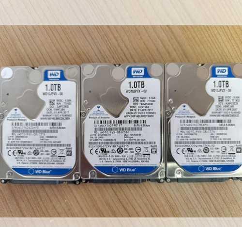 Жесткий диск 2.5" Western Digital Blue 1 Тб WD10jp