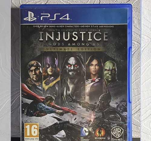 Игра для PS4 Injustice 1 Ultimate Edition