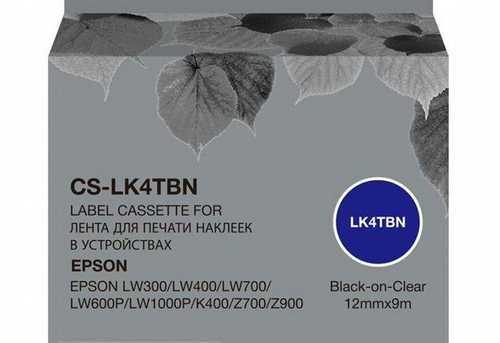 Картридж Cactus CS-LK4TBN, черный / 12мм, 9м (CS-L