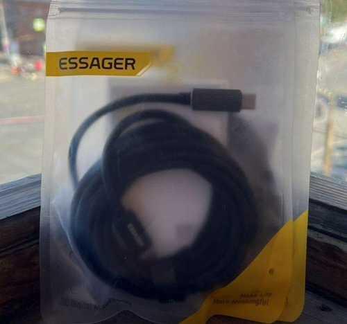 Кабель usb type-c/type-c 100W Essager
