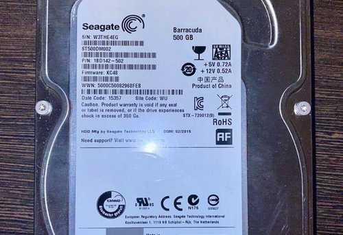 Жесткий диск seagate 500 gb