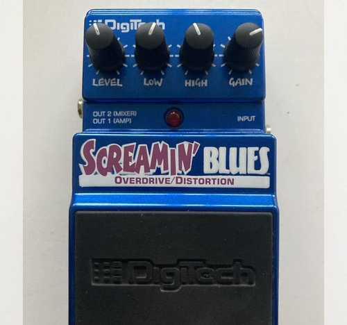 Гитарная педаль DigiTech Screaming blues