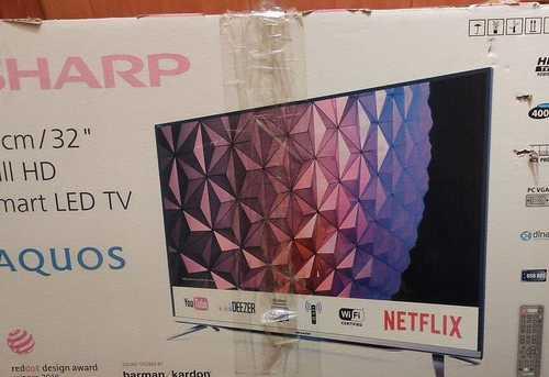 Телевизор Sharp aquos 32 дюйма FHD бу