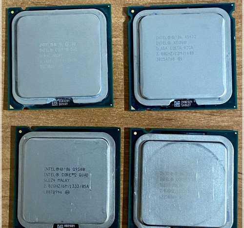 Процессоры Intel LGA771 и LGA775