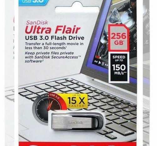 Флеш-накопитель 256GB SanDisk Ultra Flair