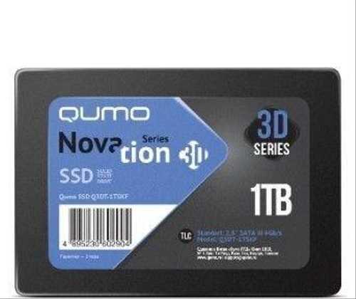 Qumo SSD 1TB QM Novation Q3DT-1tscy sata3.0