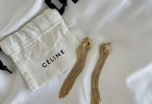 Серьги celine