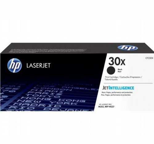 Картридж лазерный HP 30X CF230X черный (3500стр.) для HP LJ Pro M203/M227