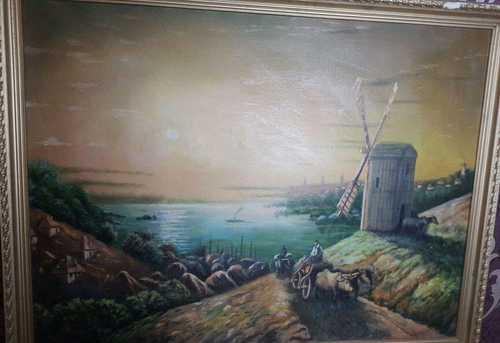 Картина масло холст художника Дегтярева В.И