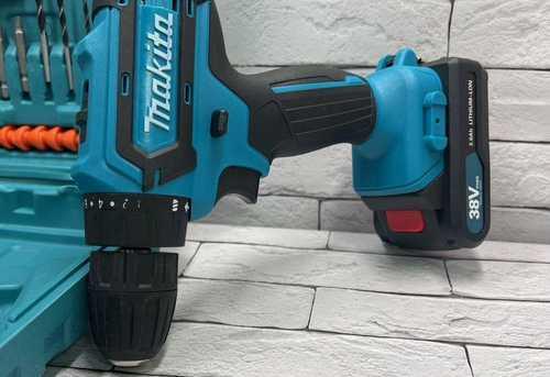 Шуруповерт makita 18v (2 акб и з/у)