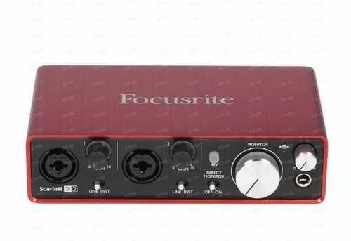 Звуковая карта focusrite scarlett 1 gen