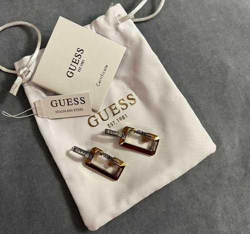 Серьги guess