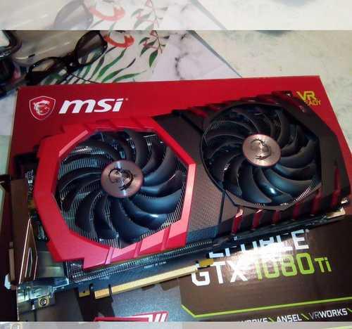 Видеокарта MSI gtx 1080 ti gaming x