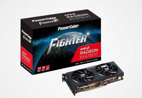 Новая RX 6700 XT 12GB Fighter Powercolor гарантия