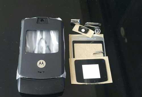 Motorola razr v3 корпус черный