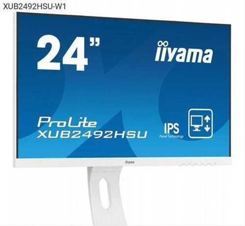 Монитор Iiyama xub2492hsu 23.8" IPS Белый, XUB2492