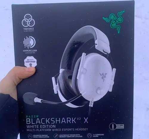 Проводные наушники Razer blackshark v2x "Оригиналь