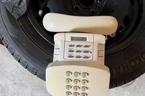 Телефон кнопочный стационарный