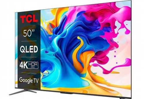 Новый телевизор 50" TCL 50C647 qled 4K UHD SmartTV