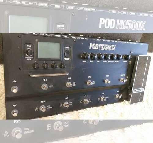 Гитарный процессор line 6 pod hd 500х