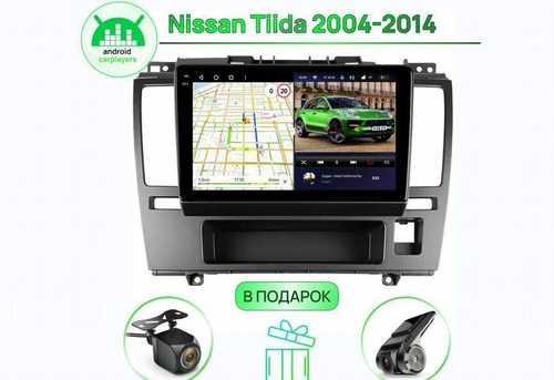 Магнитола 4.32 Nissan Tiida 2004-2014 Андроид