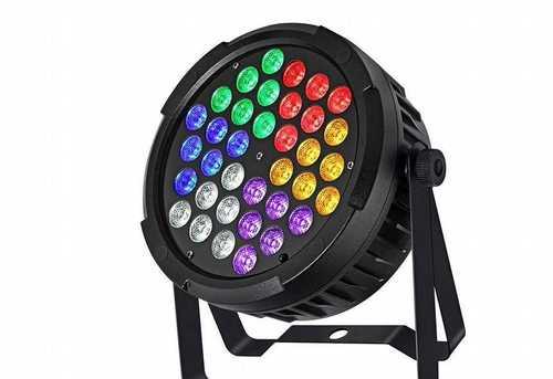 Led светомузыка PAR 36 rgbwauv IR