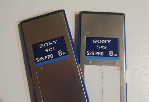 Карты памяти sony SxS