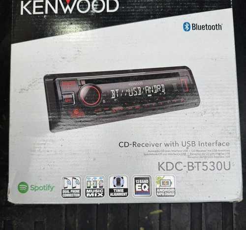 Магнитола kenwood kdc-bt530u