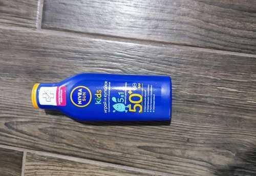 Nivea солнцезащитный лосьон для детей