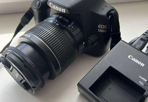 Фотоаппарат Canon 1200d с объективом 18-55mm III