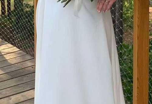 Свадебное платье бу 56