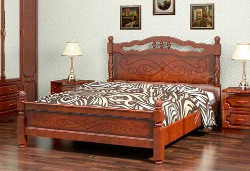 Кровать "Карина 15" массив 1400/2000