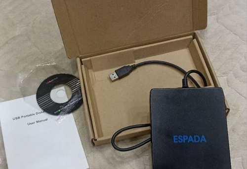 Usb portable diskette drive внешний привод fdd