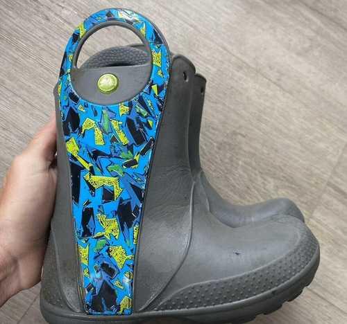 Резиновые сапоги crocs c12