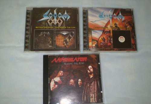 CD диски Sodom, Annihilator (Thrash metal)