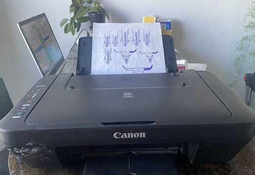 Принтер для тату skillin color canon mg2540s