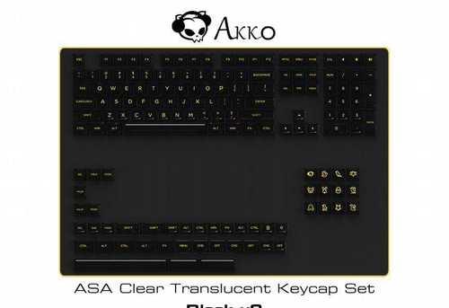 Кейкапы ASA Clear Keycap Set V2 Black