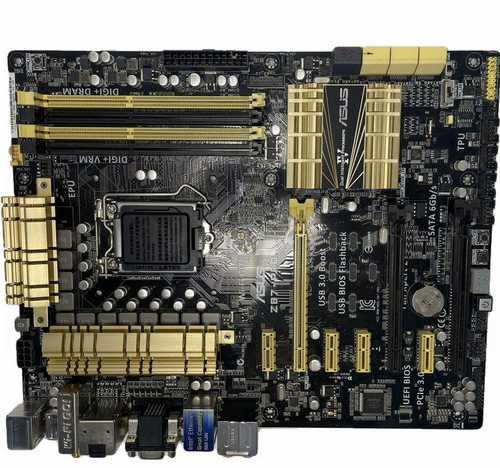 Материнская плата Asus Z87-Pro Soc-1150 ATX