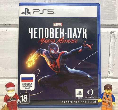 Spider man Miles morales PS5 диск