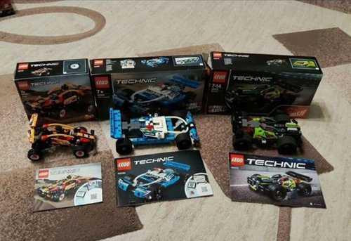 Lego Technic 42101, 42091 и 42072