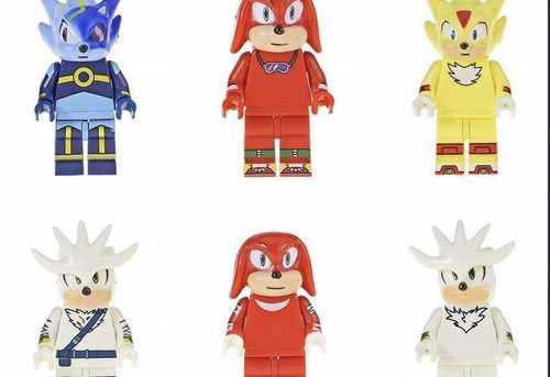 Набор фигурок Соник Sonic совместимых с Лего