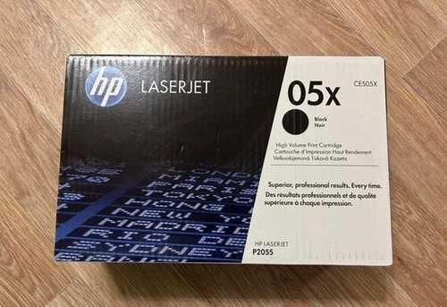 Картридж HP laserjet CE505X (05x) оригинал