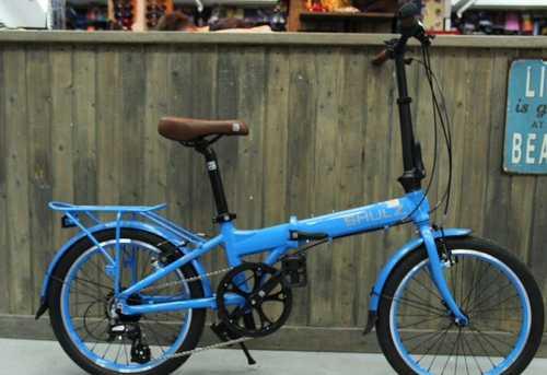 Складной велосипед Shulz Easy 8 голубой