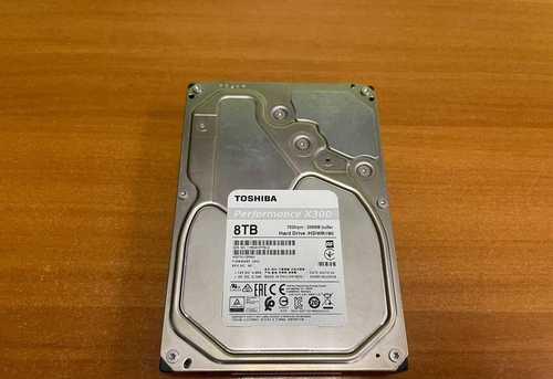 Toshiba X300 Performance 8 тб. И другие HDD