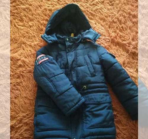 Куртка зимняя на мальчика 104-120